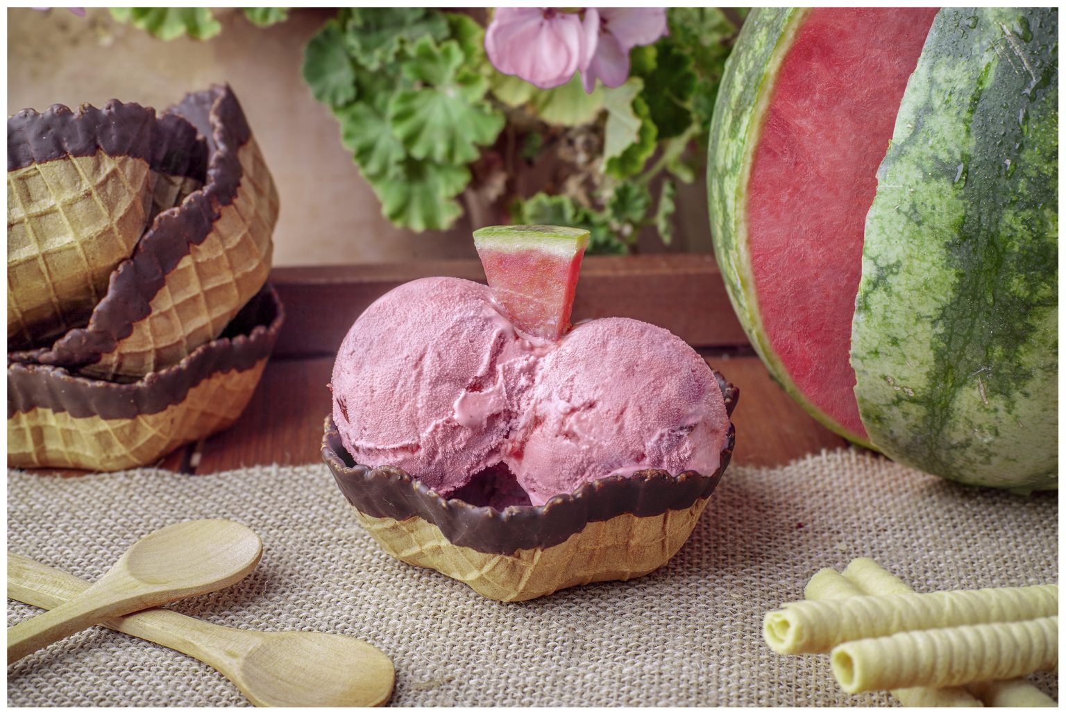 Helado de sandía Bouquet, disfruta del sabor del verano – Sandias Bouquet